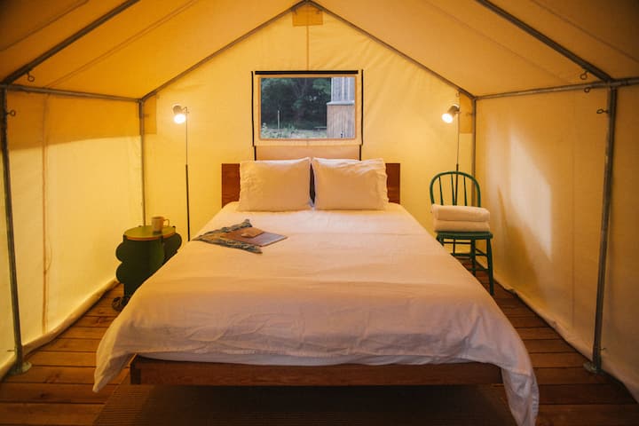Cavas Cabana - Single Queen - Johnson's Beach - Guerneville, CA