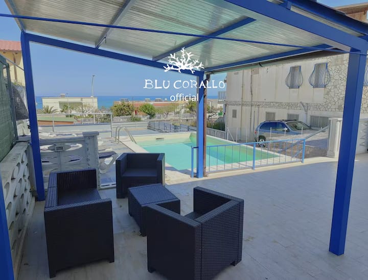 Villa Blu Corallo - Con Piscina Privata - Trappeto