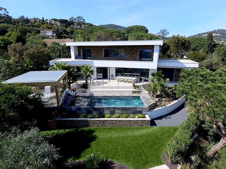 Magnifique Villa Neuve 12 Personnes Vue Mer - Sainte-Maxime