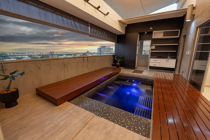 Penthouse With Private Jacuzzi / Chipichape Cali - Cali