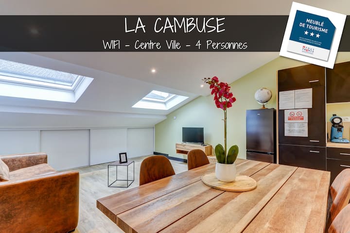 La Cambuse - Centre Ville - 3 éToiles - Bourg-en-Bresse