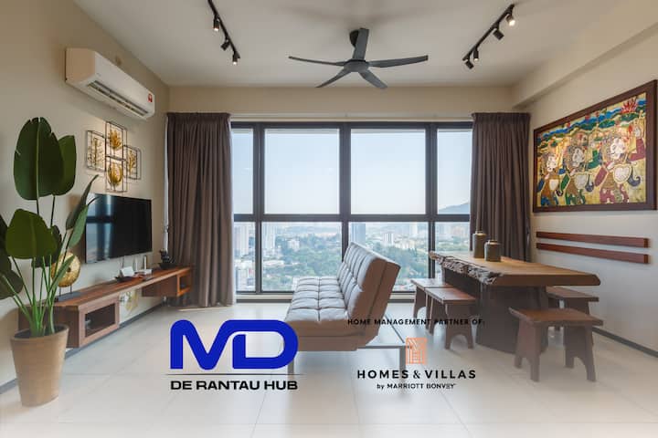 Balinese-style 3br Suite, Urban Suites 槟城日落洞三卧套房 - George Town