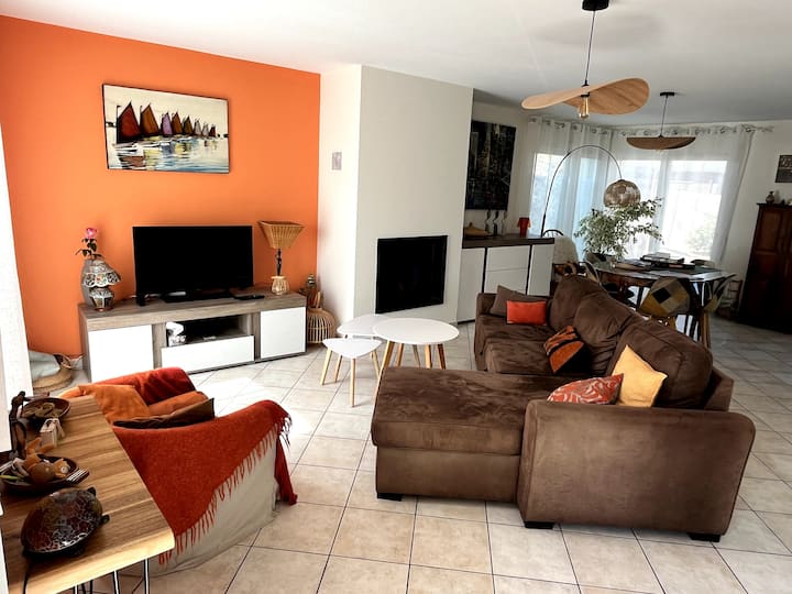 Maison Familiale Spacieuse Proche De La Mer - Olonne-sur-Mer