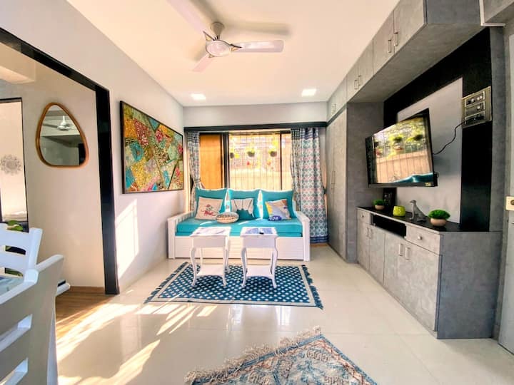 Charming 3 Bed 2 Bath*bandrawest*balcony*parking* - Mumbai