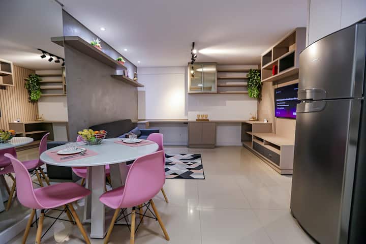 Loft 601 - Acolhedor E Aconchegante No Centro - Foz do Iguaçu