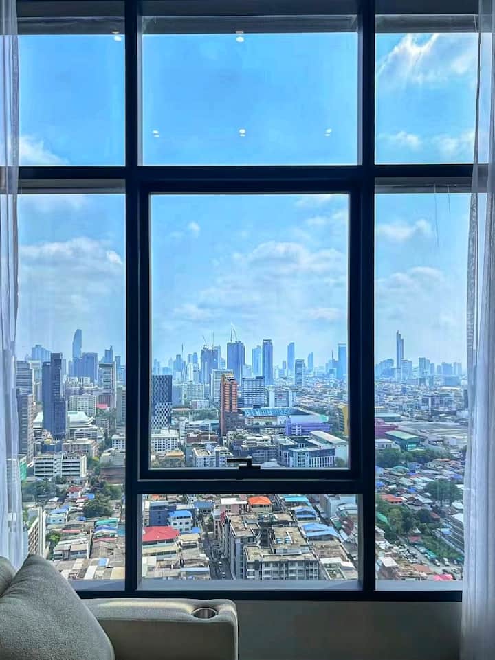 Siam High Floor Skyview Condo/centralworld/bts2min - Bangkok