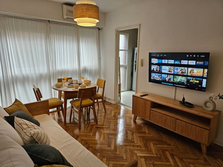 Quiet One Bedroom Apartment - Central Area - Buenos Aires