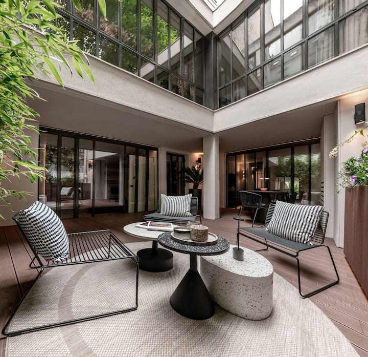 The Residence Old Marais: Patio, Sauna, Fitness,ac - Paris