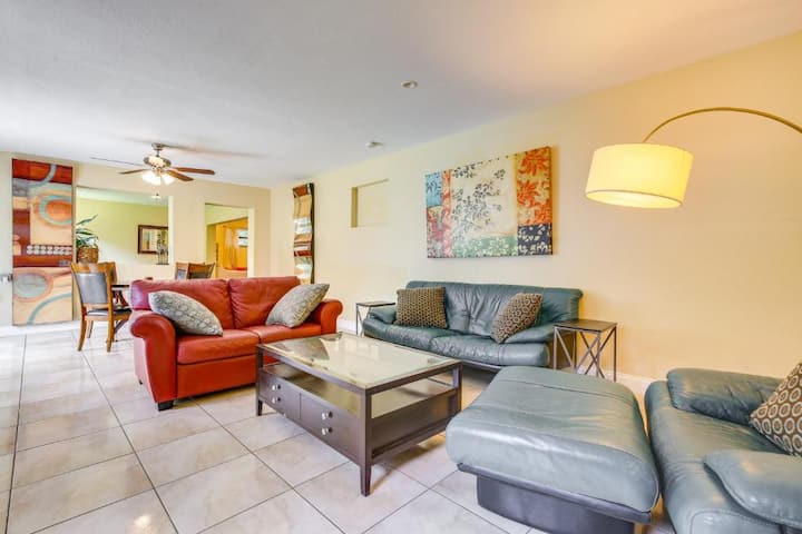 Spacious Home Near Fort Lauderdale - Min To Beach - Plantation, FL