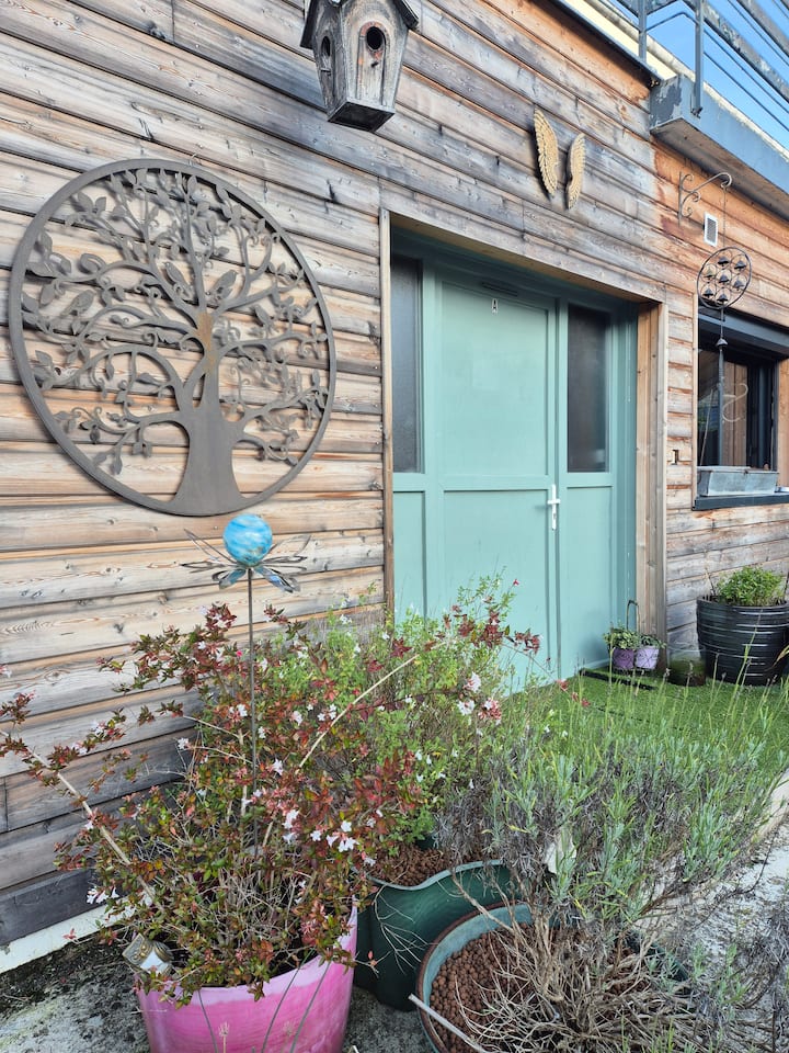 Grand Studio Avec Terrasse 15 Mns Du Centre Ville - Caen