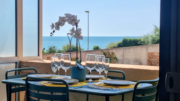 Le Marty 7 Vue Mer Centre Terrasse Garage Piscine - Sète