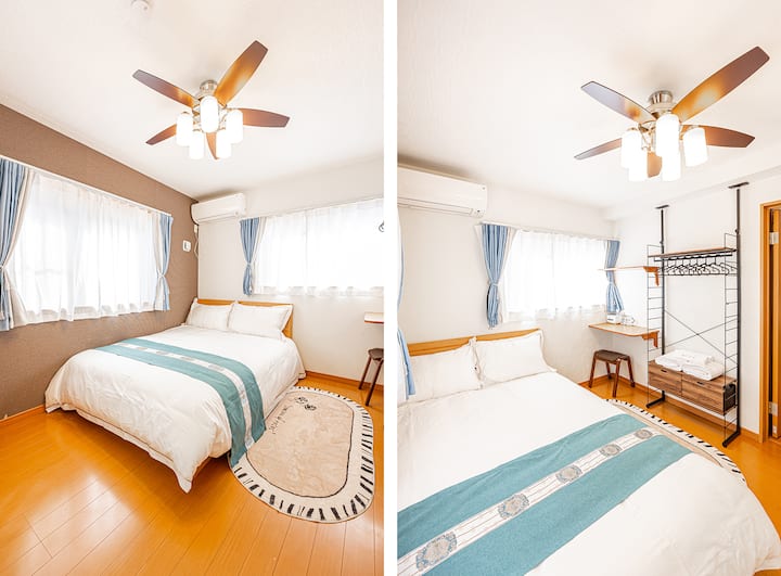 江之岛天然温泉镰仓观光,冲浪,小田急江之岛站2分钟,湘南海岸公园水族馆5分钟,独立浴室洗面台洗手间 - Fujisawa