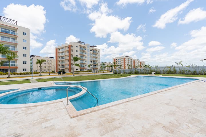 Coqueto Apto. 2h, 2b, Punta Cana W/piscina - Punta Cana