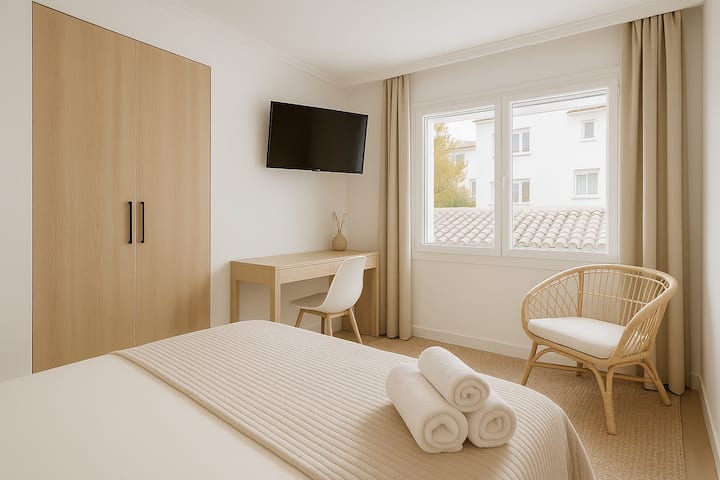 Habitación Doble Exterior Hostal Molí De Mar! - Lloret de Mar