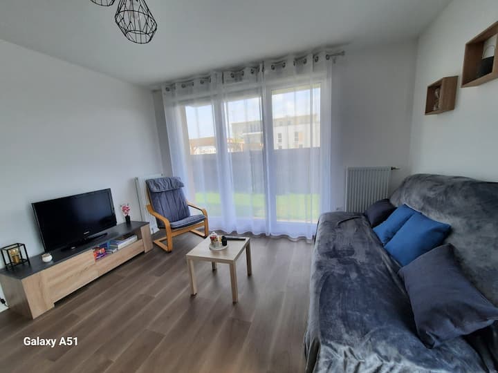 Appartement 4-6 Pers Avec Jardin - Ermenonville
