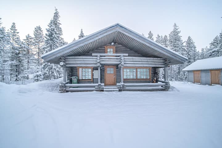 Houten Huis 70m2 Voor 7 Pers In Levi - Finland