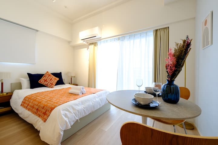 High Ceiling Studio | 10m To Shin-osaka |Work Stay - Ikeda