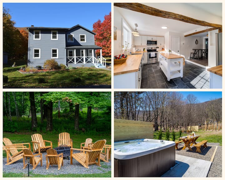 Wooded Farmhouse- Close To Hits, Hot Tub, Fire Pit - Woodstock, NY