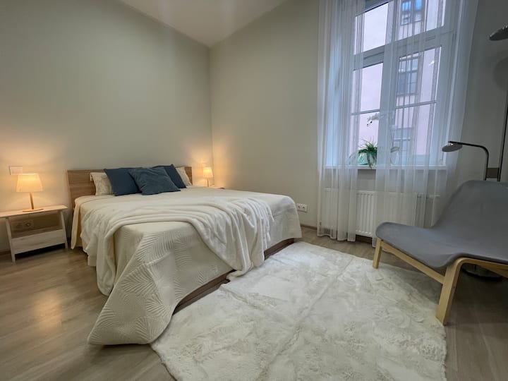 Prestigious Location | 73m2 | 2 Bedrooms | Centre - Riga