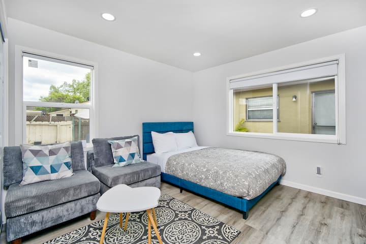 Cozy 1br1ba Near San Jose Conv Ctr Public Transit - San Jose, CA