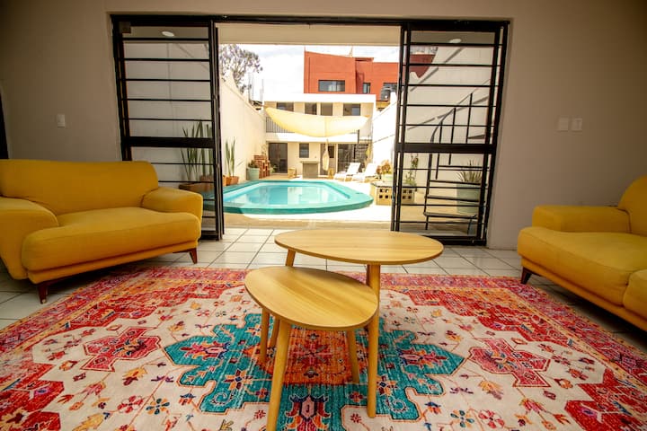 Villa Azul - Central Pool House - Oaxaca