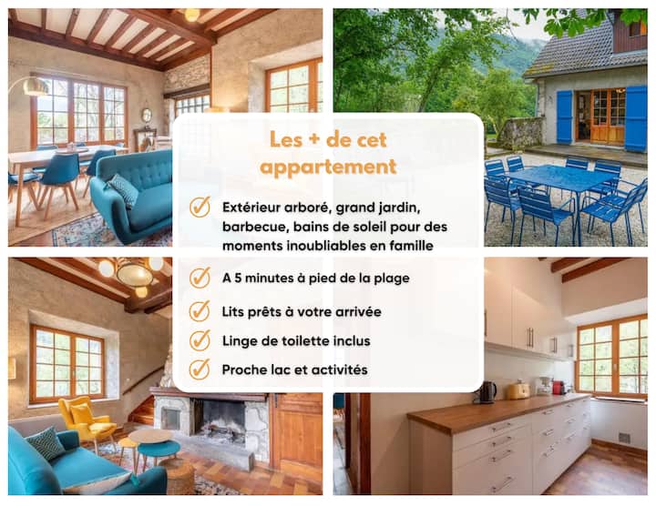 "Chez Lina" - Maison Jumelée Avec Terrasse - Sévrier