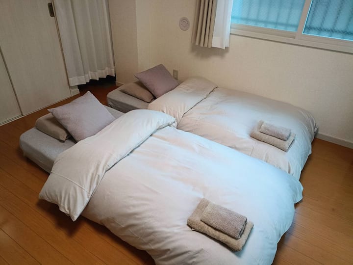 【101】近新宿/池袋。车站步行6分钟,1f 明亮19平米公寓,居1-3 人,周边吃住行便利。 - Ikebukuro