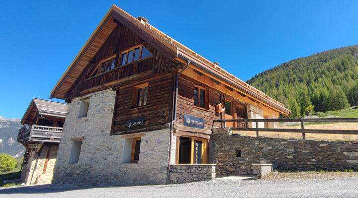 Chalet Prestige 14 Pers. Front De Neige Ceillac - Ceillac