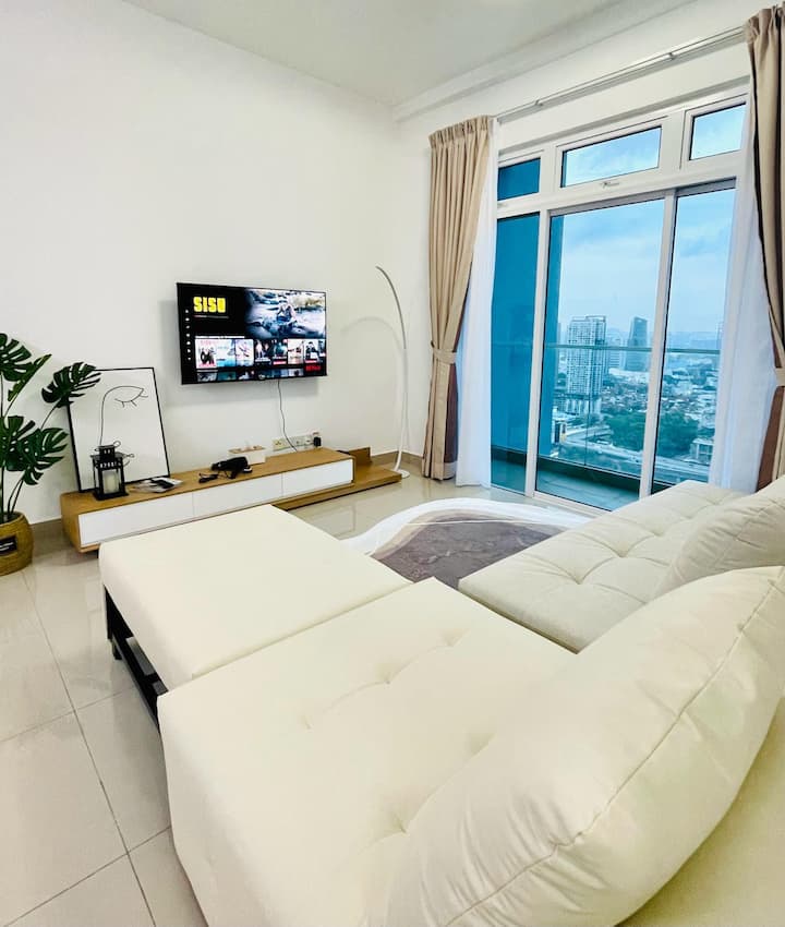 Twin Galaxy 2 Bedroom, Cozy Condo At Jb City - 조호르바루