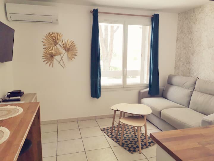 Studio Cosy Proche Base Nature & Mer - Fréjus