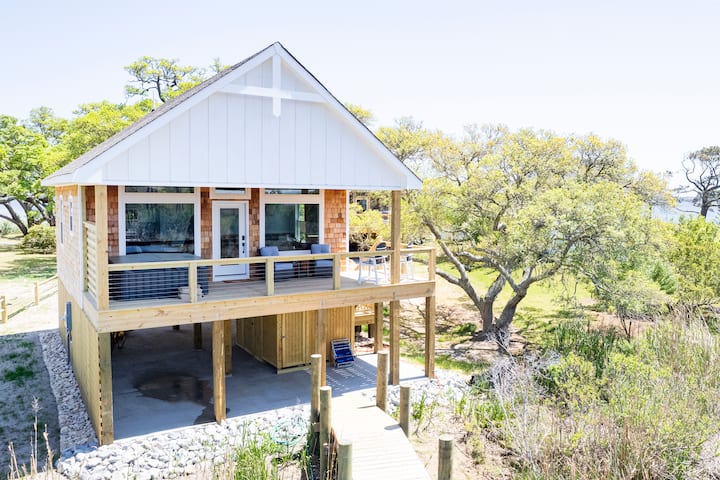 New/2bd/dock/sunsets/spa/kayaks/bikes - Kitty Hawk, NC