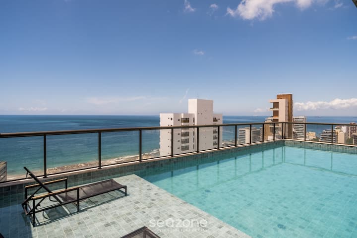 Modern Studio 220 M From Farol Beach Bpm130909 - Rio Vermelho