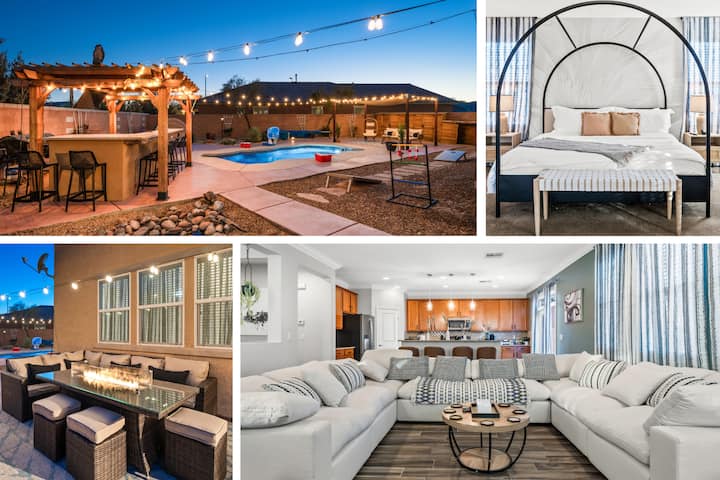 Paradise Unlocked: Spacious Poolside Oasis - Las Vegas, NV