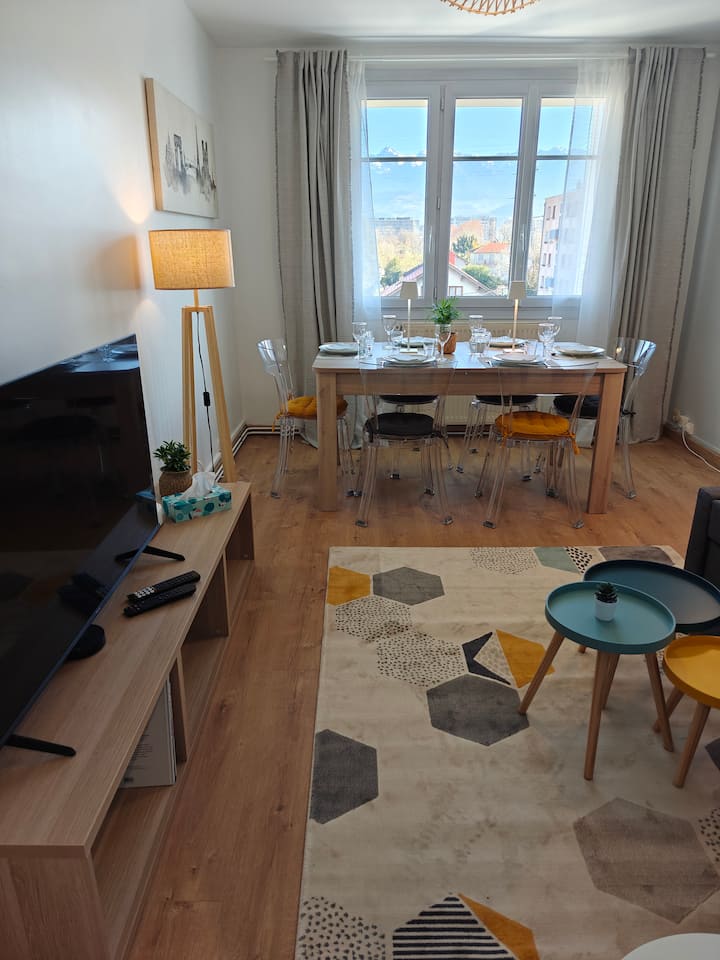 Spacieux T4 Vue Sur Les Alpes - Saint-Egrève