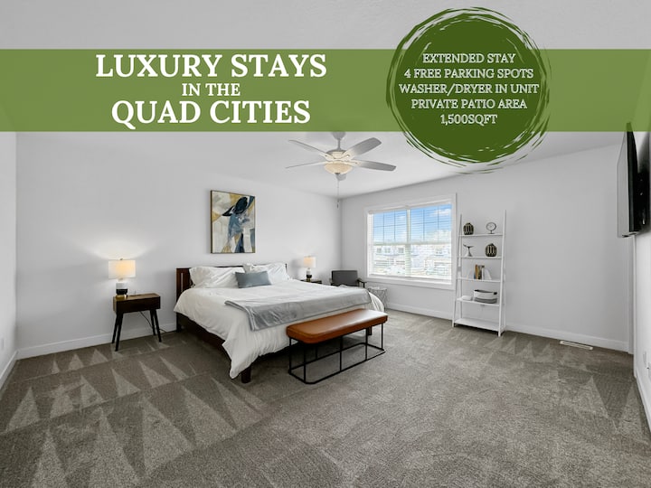 Extended Stay | Corporate | Insurance | Townhome - Davenport, IA