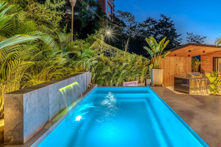 Amenity Packed W Cold Plunge/sauna/pool/jacuzzi - Medellín
