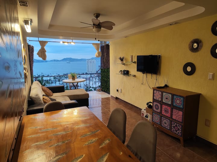 Edificio Quins Con Vista A La Bahía De Acapulco - Acapulco
