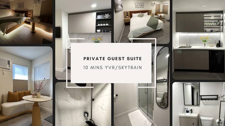 Private Guest Suite- 10 Mins Yvr (West) - Richmond