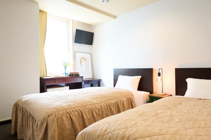 【ホテル翔/C禁煙】エコツインルーム - Sapporo