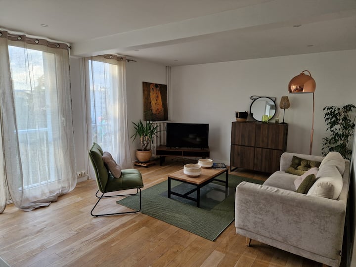 Elégant Appartement Familial 67m2 - Nanterre