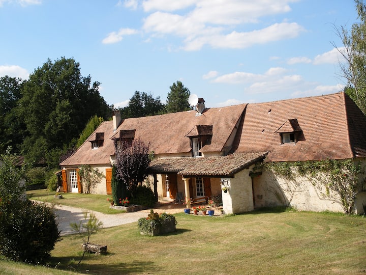 Maison 4* Parc10ha Piscine 6x12 - Montignac