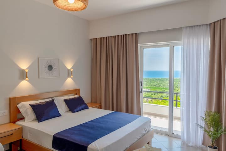 Villa Pargua - Double Room With Sea View - Borsh - Qeparo
