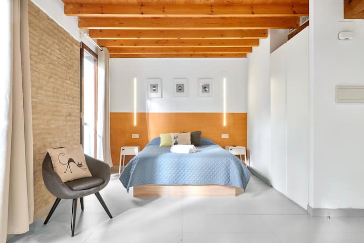Modern Loft In Historic Quarter - Plaza Del Carmen - Valencia