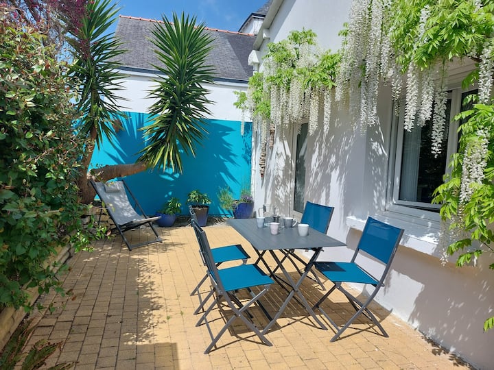 Maison Plain-pied, Jardinet Sud - Concarneau