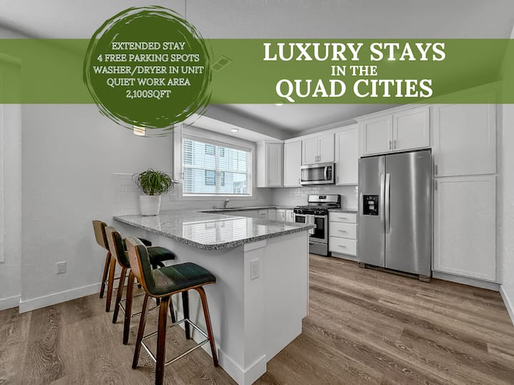 Extended Stay | Corporate | Insurance | Townhome - Davenport, IA