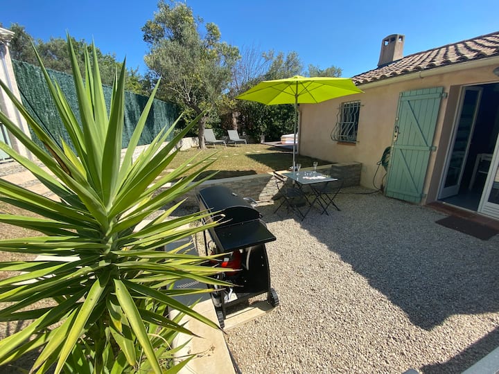 Agréable Gîte Entre Mer Et Campagne,  Jardin, Bbq - Var