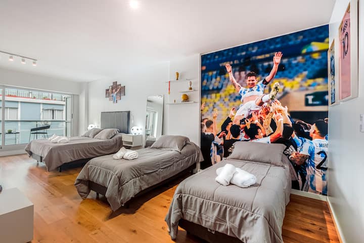 El Lionel Andres (10) - Amplio Loft En Recoleta - Argentina