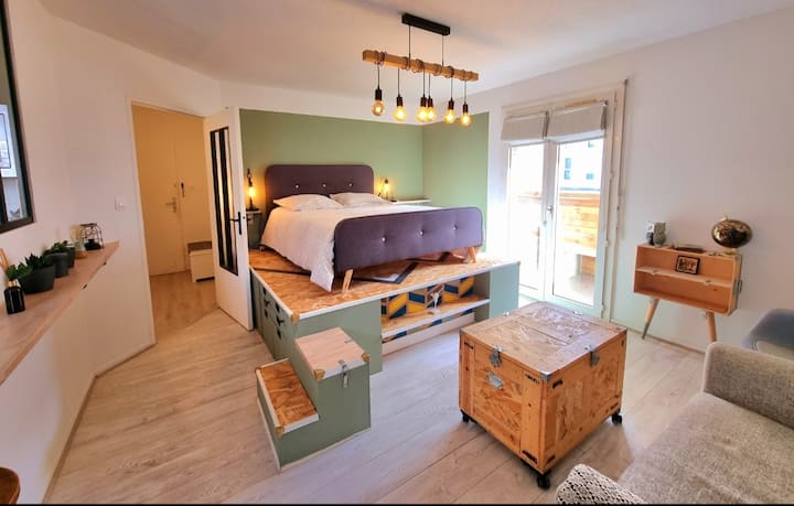 Studio Cosy Atypique - Toulouse - 1er ÉTage - Toulouse
