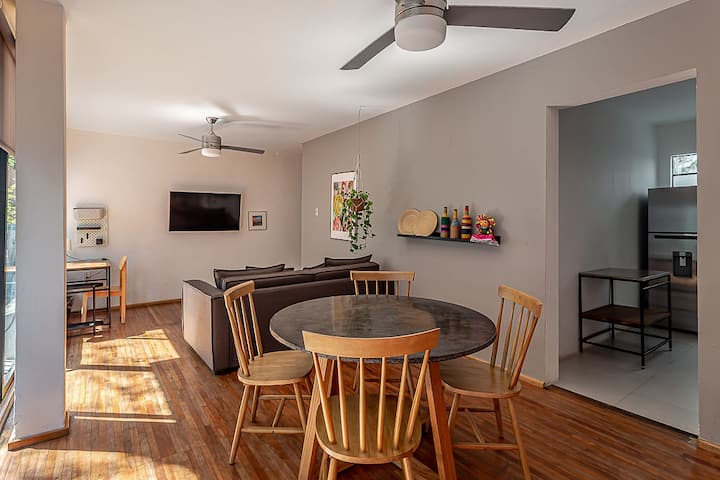 Bright Apt · Balcony Views · Washer/dryer Inside - Mexiko-Stadt