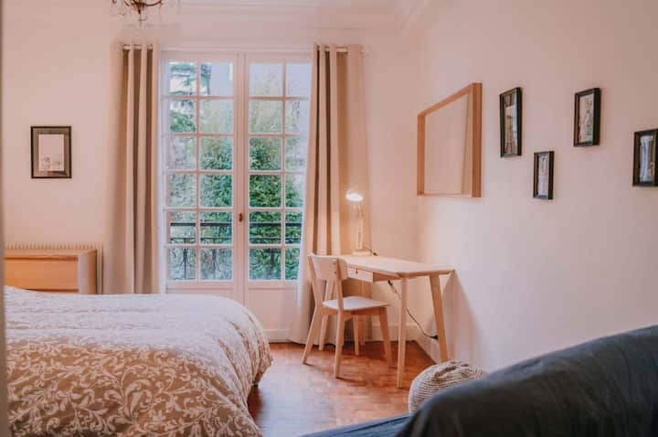 Maison Calme - Jardin Et Coworking - Rue De Nantes - Rennes
